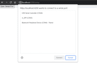 How to communicate with Web Serial Port using Serial API and Reactjs.